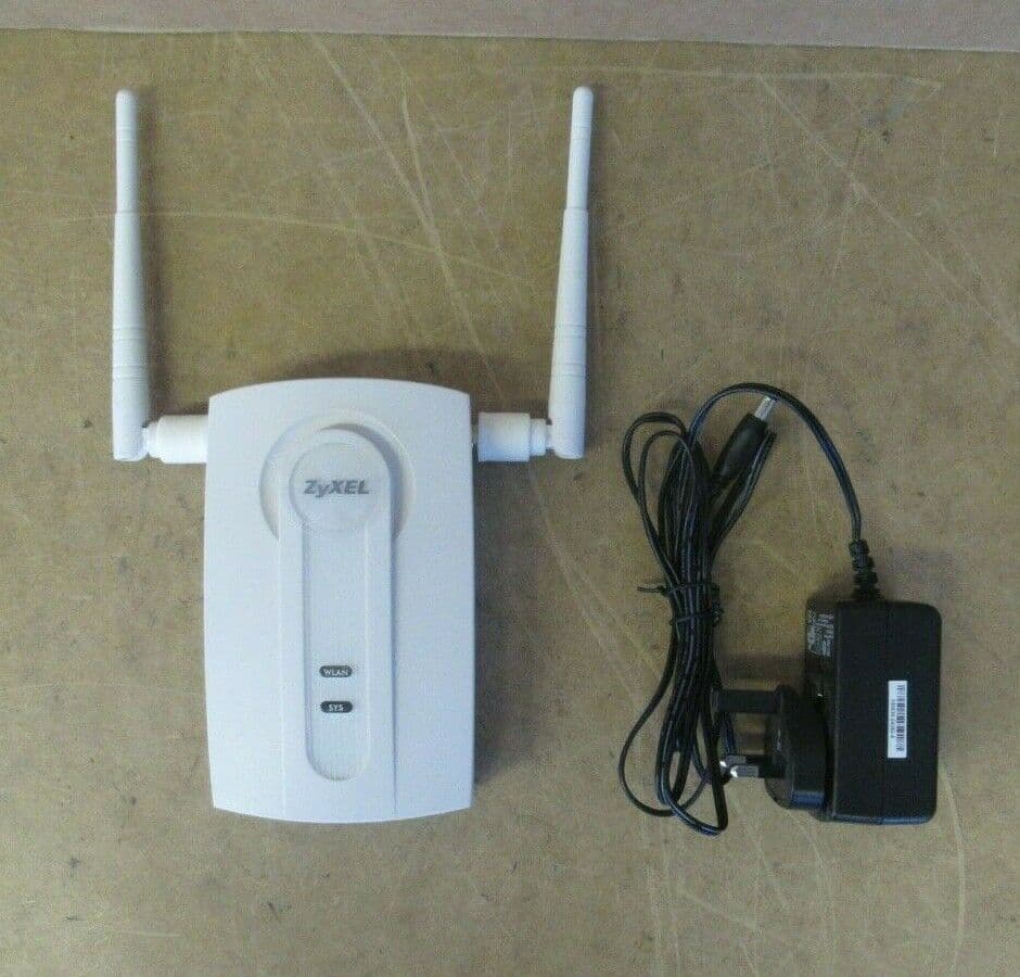 Zyxel NWA-1100-N PoE External Wireless Access Point 2x Antennas With AC ...