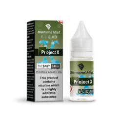 Diamond Mist Nic Salt 10mg PROJECT X