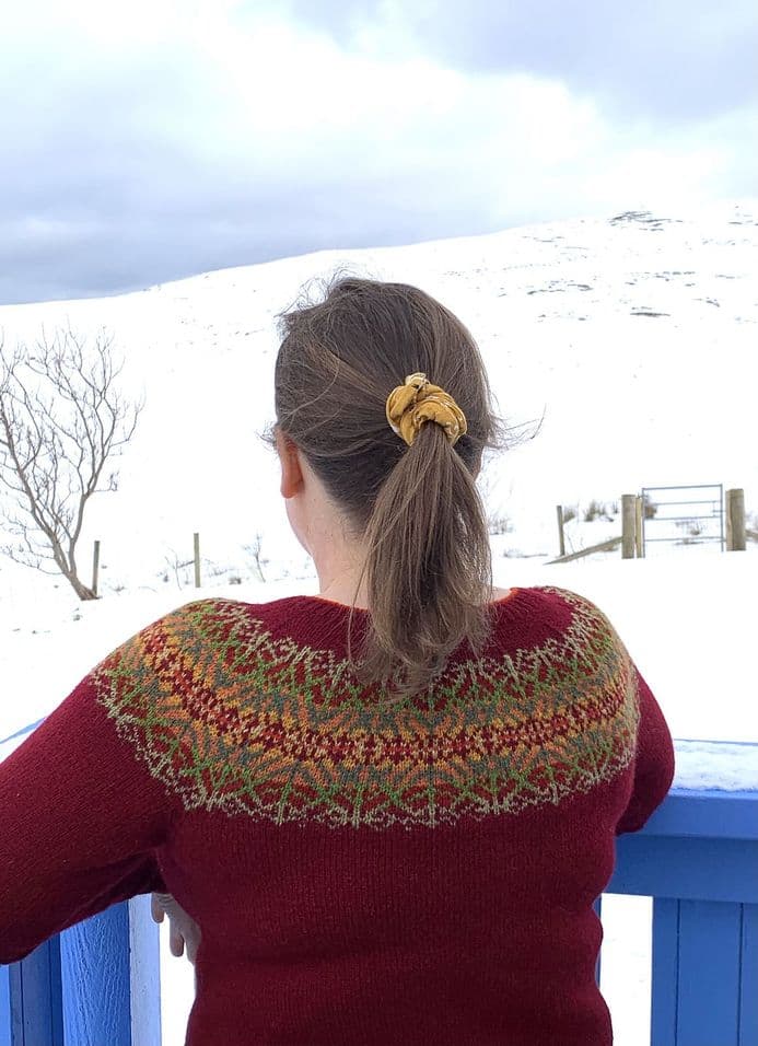 Autumnsong Sweater - Mandy Moore - Olach Designs