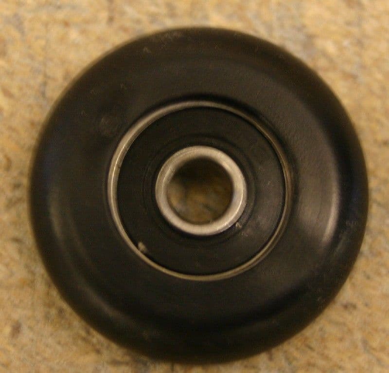 Single Action Wheel 33mm Black