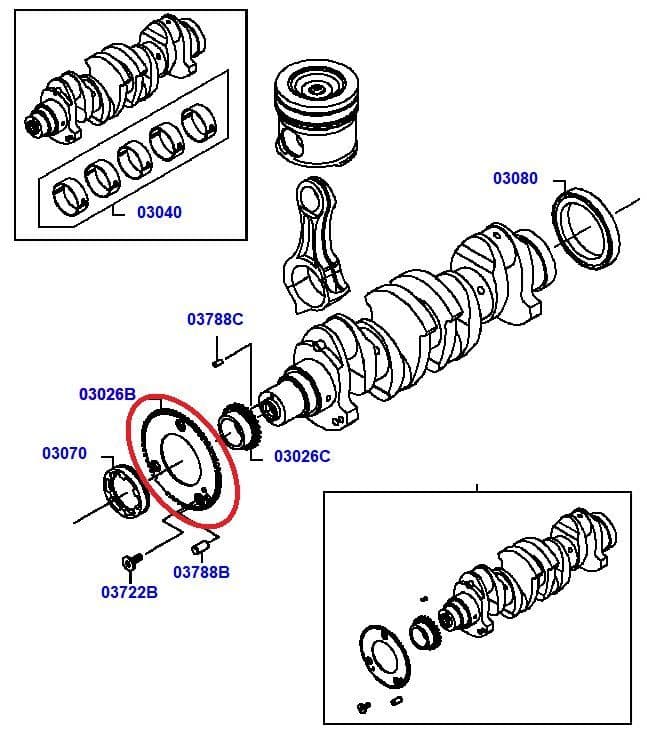 Mitsubishi Fuso Canter FEB01 - 3C13D 4P10-T2 3 5T 2011 - Engine ...