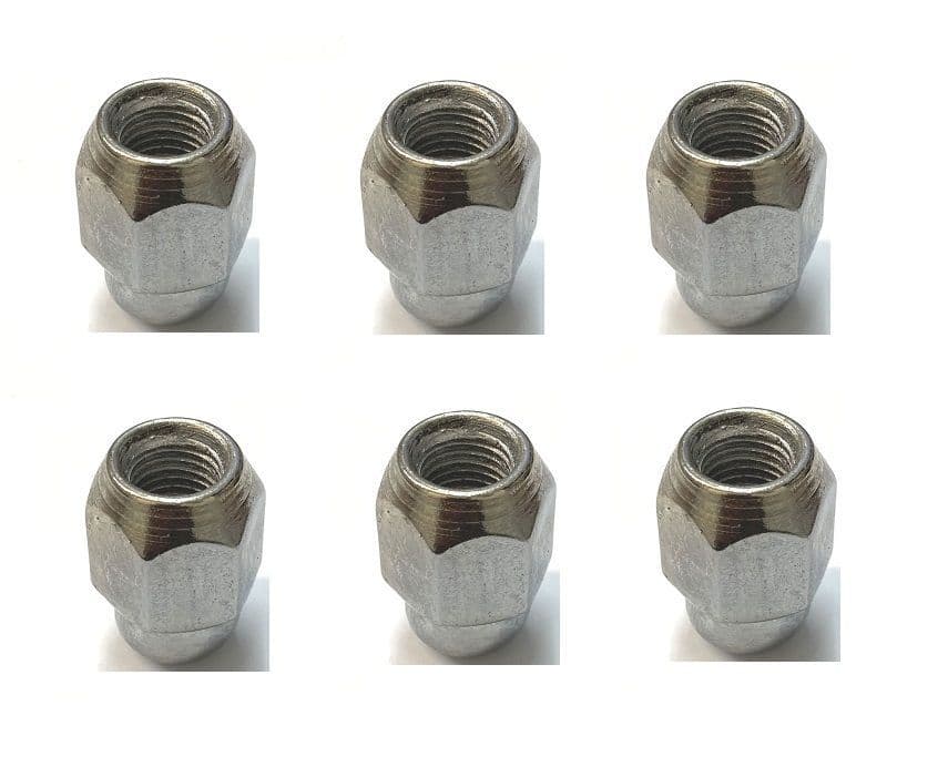 Toyota Land Cruiser 4 2D HZJ81 Import - Wheel Nut Set 6 Bevelled Type