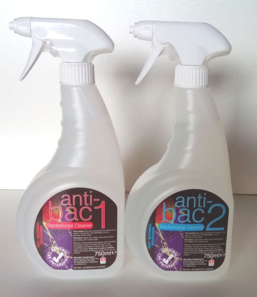 11ABB Anti-Bac Spray Blue 750ml