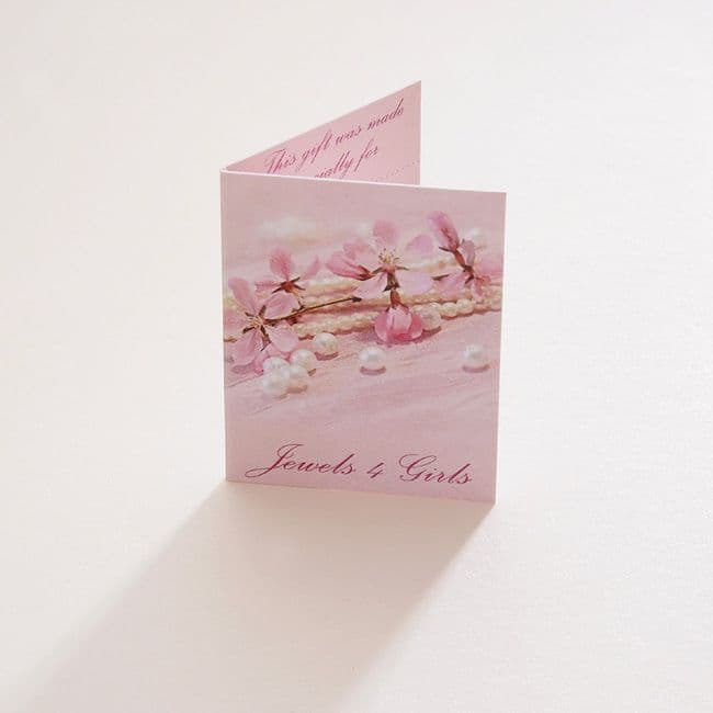 Beaded Silver Bracelet with Engraved Heart | Jewels 4 Girls