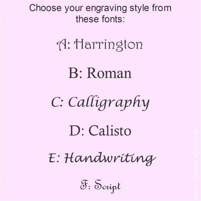 Engraved Confirmation Necklace | Jewels 4 Girls