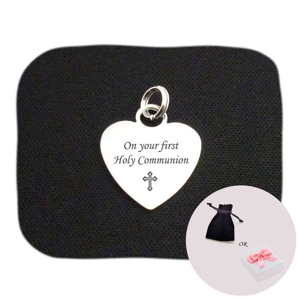 First Holy Communion Charm with Free Engraving | Jewels 4 Girls