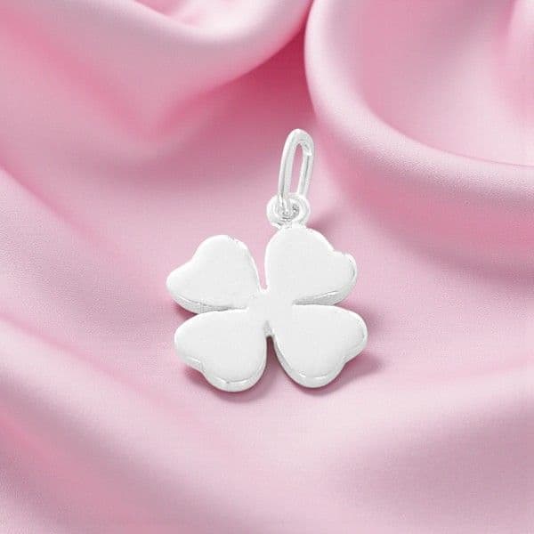 Silver Clover Charm | Jewels 4 Girls