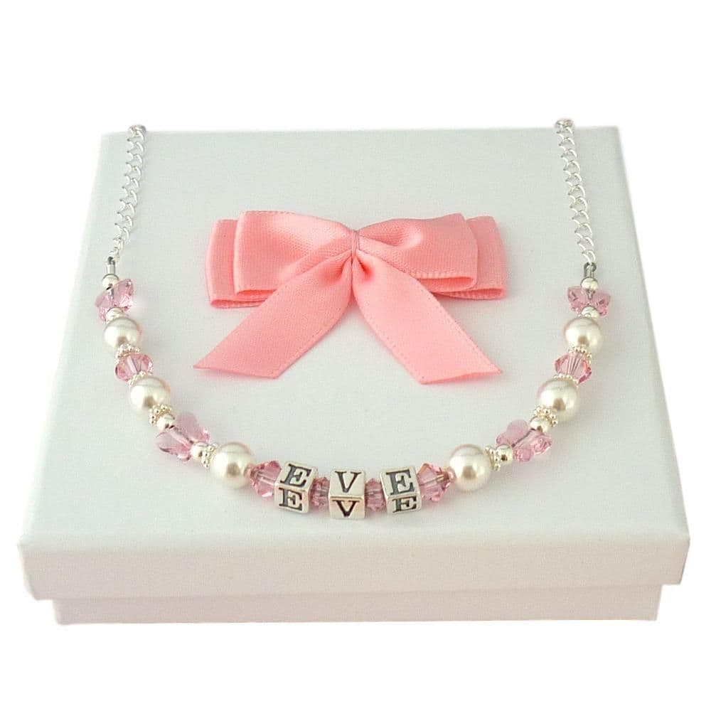 Sterling Silver Name Necklace for a Girl