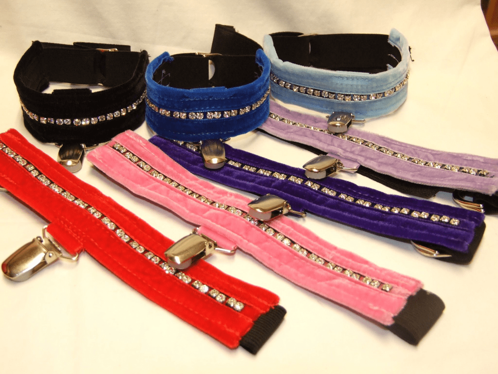 CRYSTAL ARM BANDS RING NUMBER CLIPS