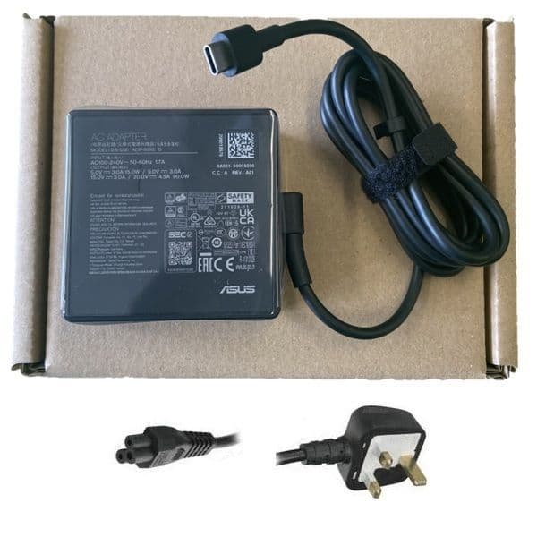 Asus 90W USB-C charger / Asus 90W USB Type C ac adapter / Asus 90W USB ...