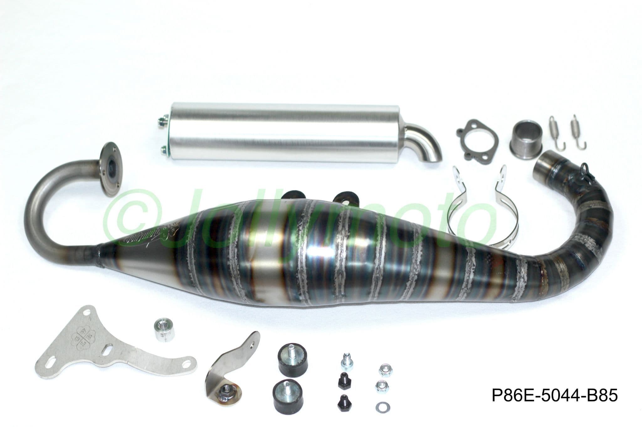 Jollymoto Piaggio 90 Exhaust P90J P90E