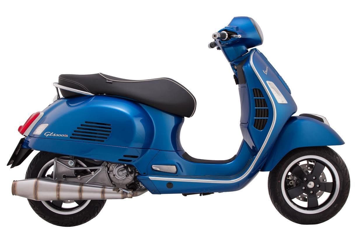 VESPA GTS JL GTS Long GUN STAINLESS Exhaust