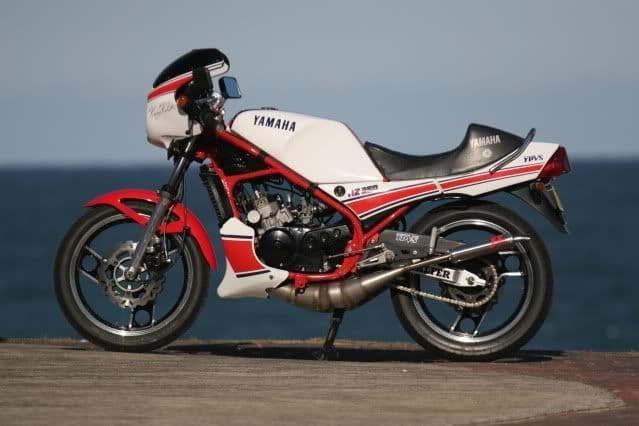 Yamaha RZ350 YPVS ATHENA STAINLESS STEEL SIDE/SIDE JL EXHAUSTS