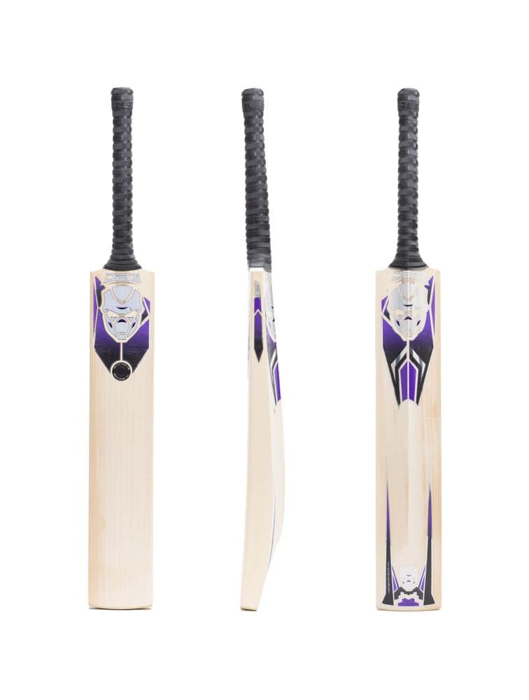 JEDi - English Willow Junior Bat - Purple/Blk/Chrome 84 99 - 349 99