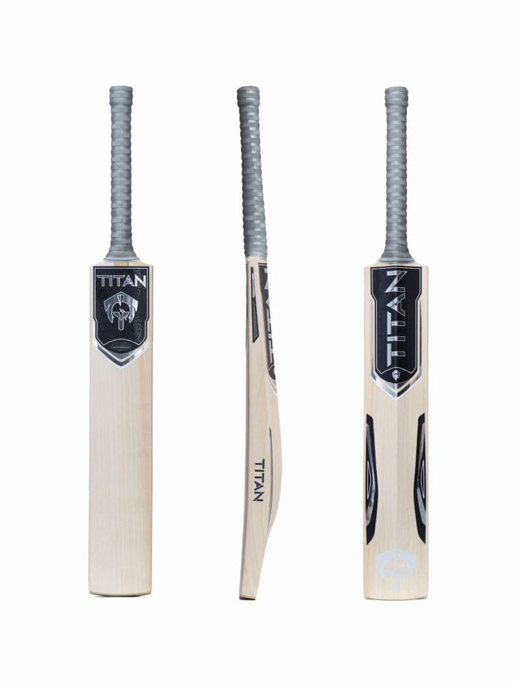Titan - English Willow Junior Bat - Black/Chrome/White 84 99 - 349 99