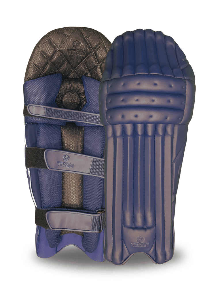 Titan - Players Edition Batting Pads - Adult - Navy Blue