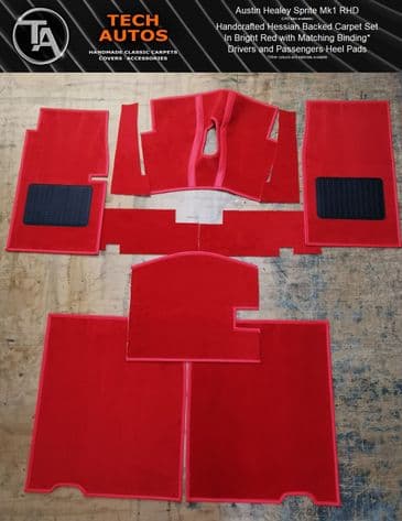 Austin Healey Sprite Mk1 Classic Carpet Sets