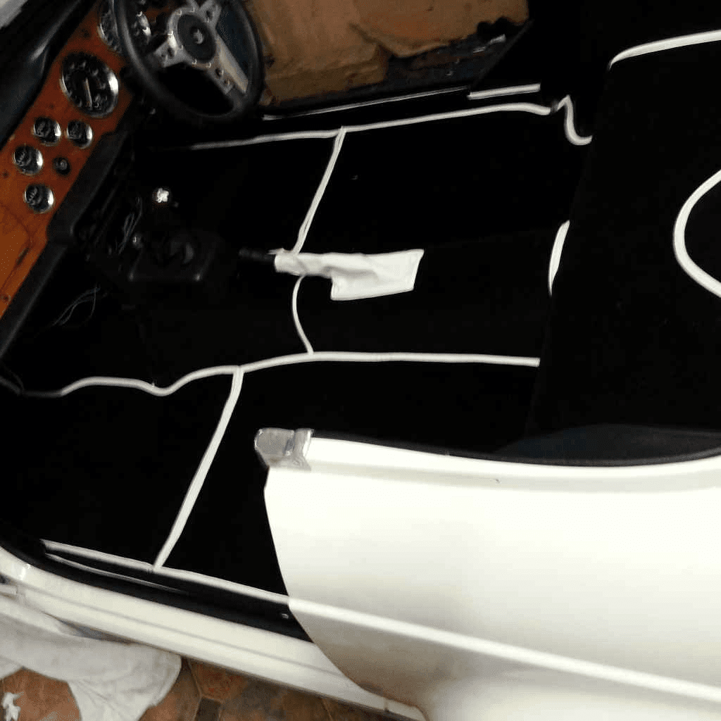 Classic Carpet Set Handmade to Order in Auto Velour Austin Healey ...