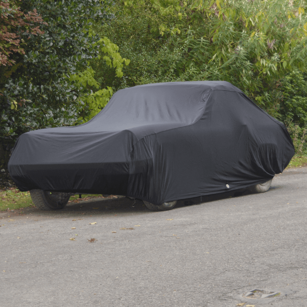 Indoor Luxor Premium Satin Black Car Cover Chevrolet Camaro Gen 1