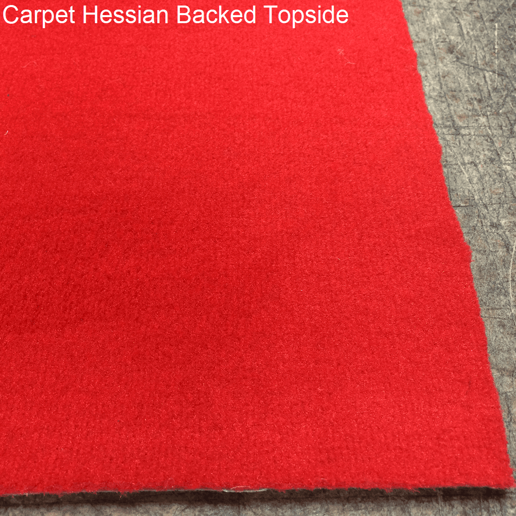 Triumph TR4 and TR4A Over Mat Set in Hessian Backed Handmade to Order