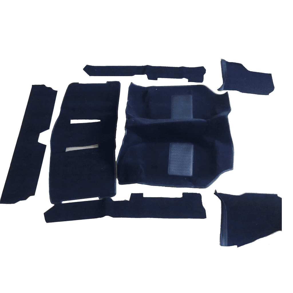 Volkswagen Caddy Mk1 Carpet Set in Hessian Backed Handmade to Order