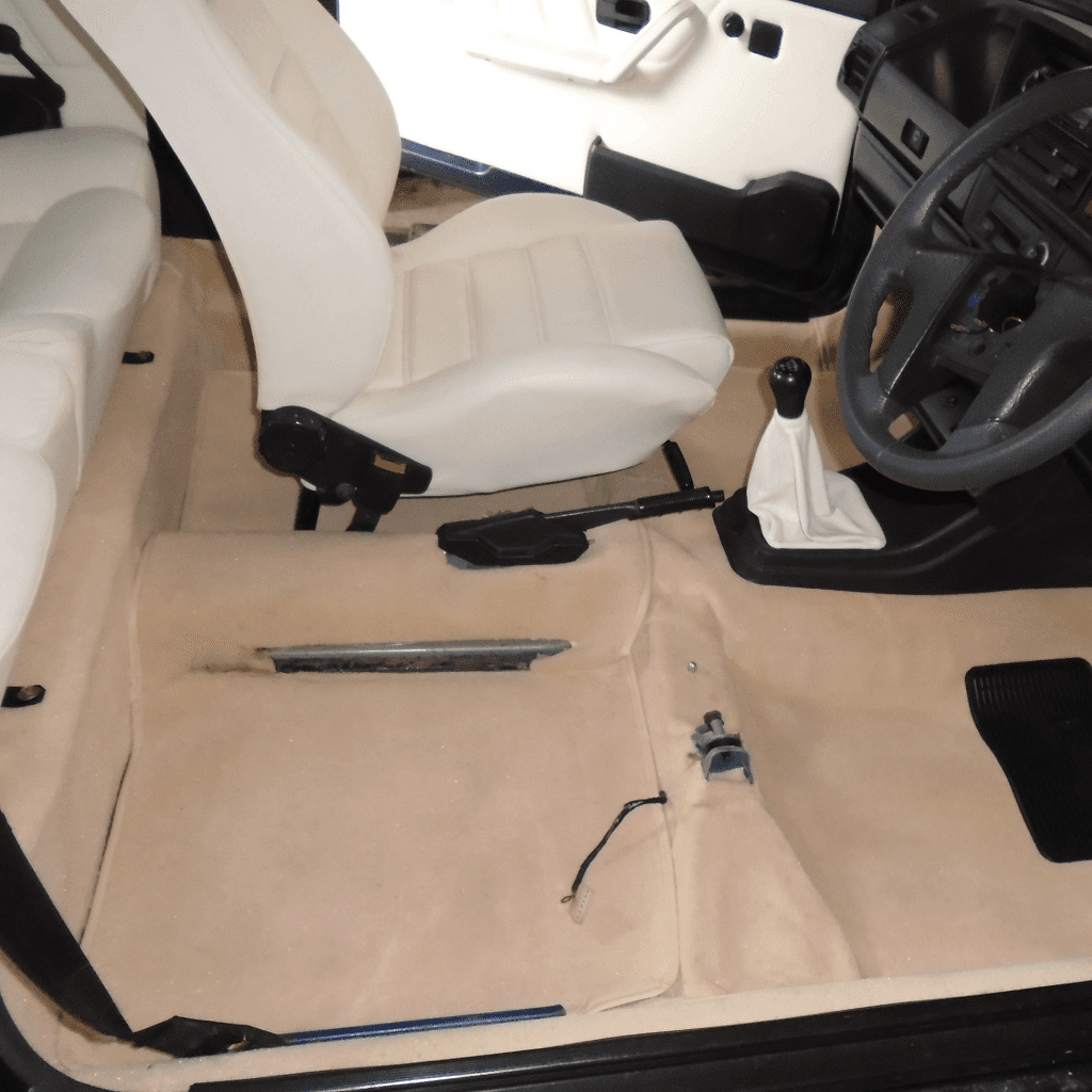 Volkswagen Golf Mk1 Hatchback Carpet Set in Hessian Backed Handmade to ...