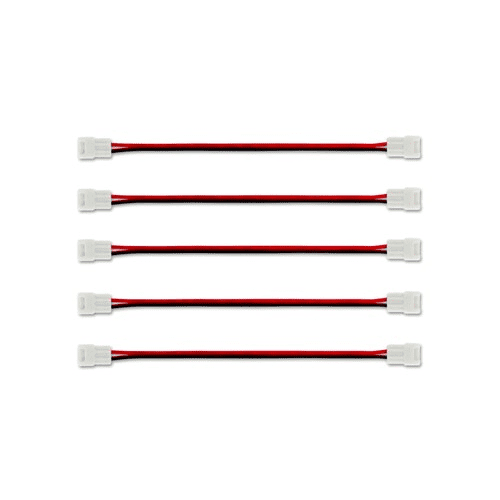 2-WAY CONNECTOR 150MM WIRE 5PACK FOR IP20/IP33 STRIP WITH 10MM WIDTH ...