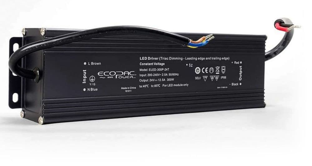 200W 24V DC LED Driver IP66 LEADING AND TRAILING EDGE DIMMABLE