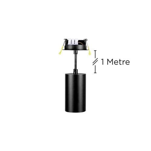 ACCENTPLUS SPOTLIGHT S1 56MM DIAMETER 100MM LENGTH GU10 LED RECESSED ...
