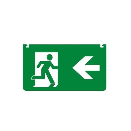 EMERGENCY LEGEND LEFT ARROW for 26M EM EXIT SIGN INTEGRAL