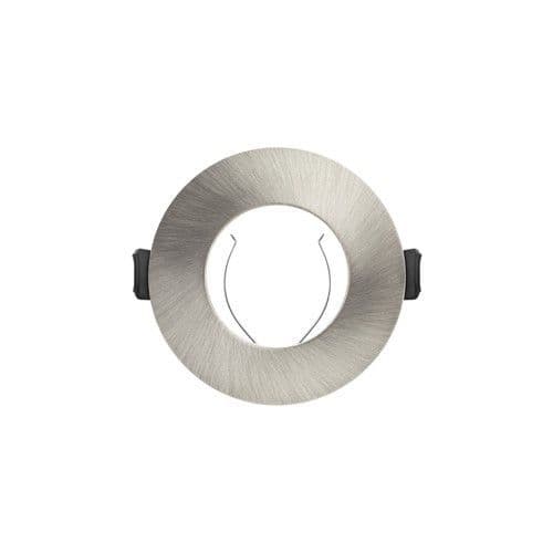 EVOFIRE FIRE RATED DOWNLIGHT 70MM CUTOUT 4PACK IP65 SATIN NICKEL ROUND ...