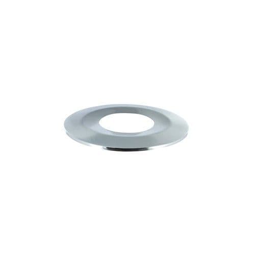 LOW-PROFILE FIRE RATED DOWNLIGHT SATIN NICKEL BEZEL INTEGRA L