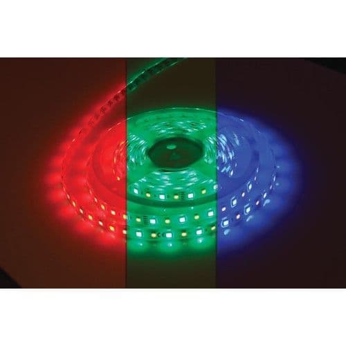 STRIP IP65 5M RGB W 4000K 24V 12W/M 72LED/M 12MM WIDTH 115 BEAM BAG ...