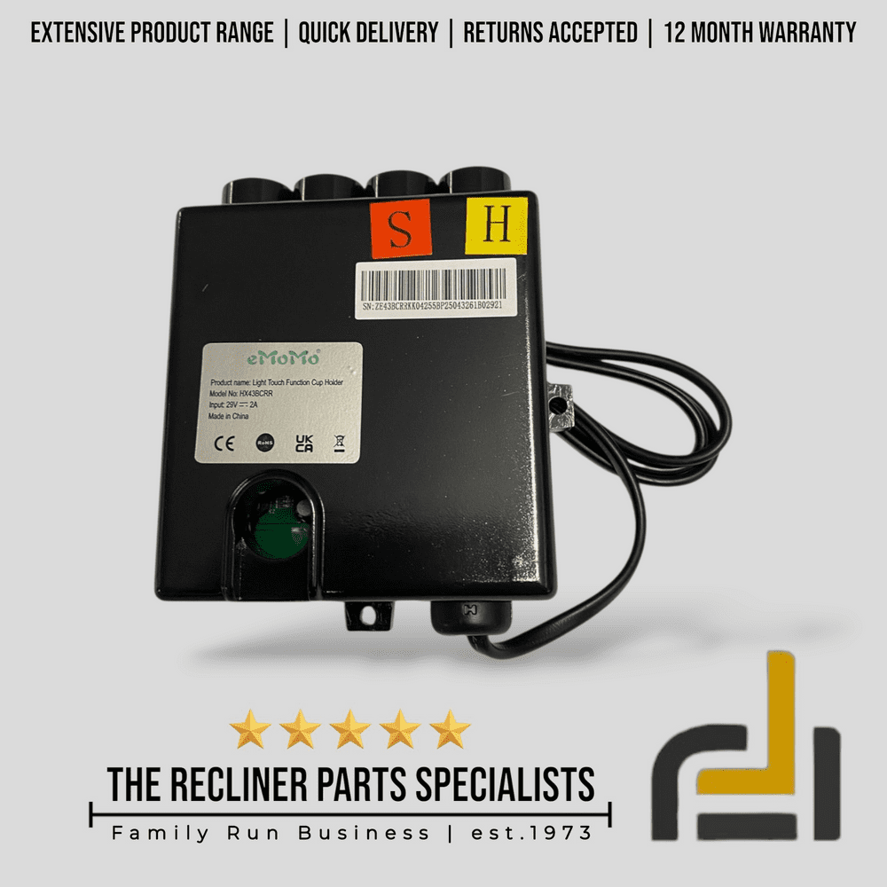 eMoMo control box Light touch function cup holder