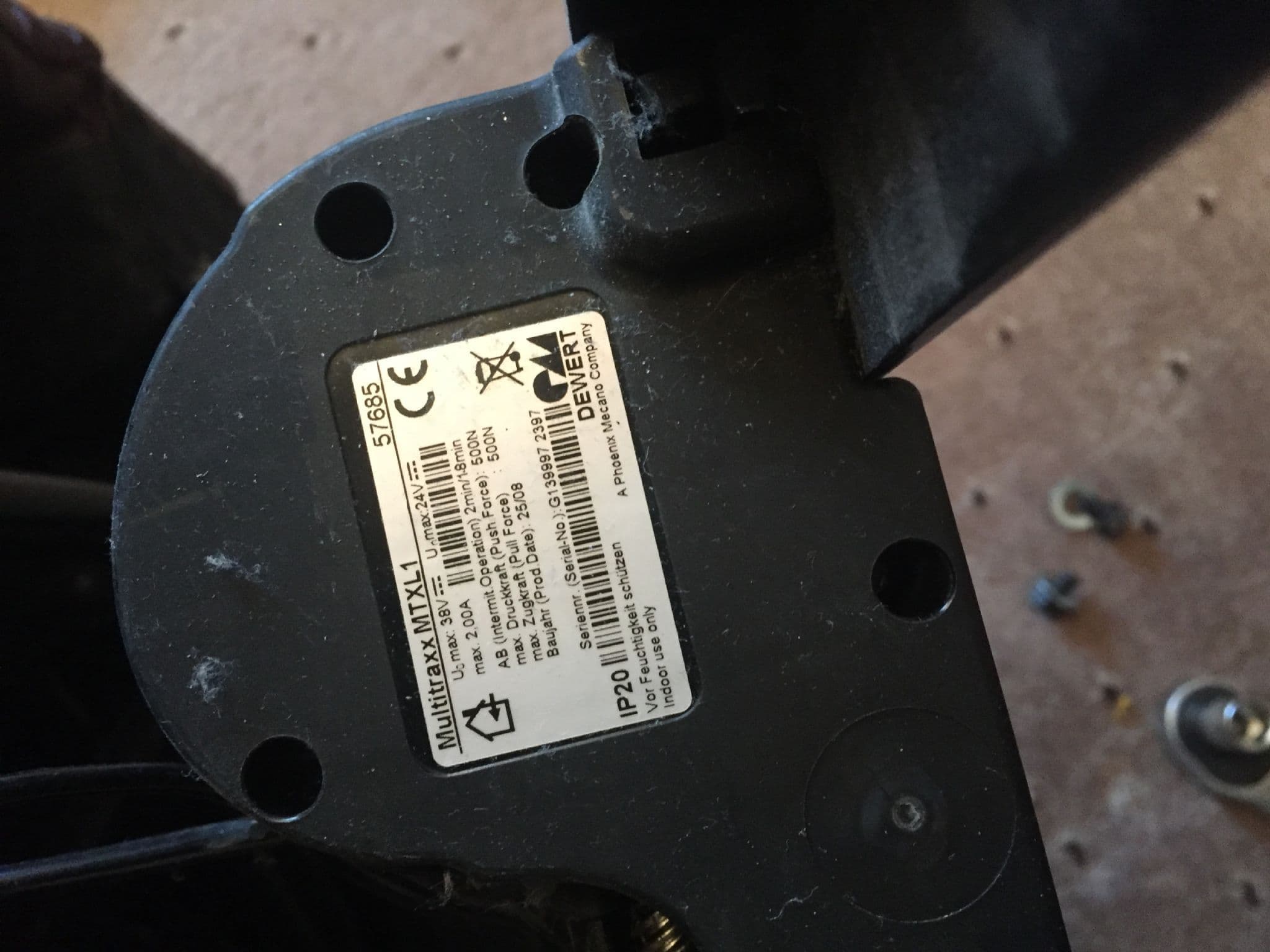 JM105 - Dewert Multitraxx replacement motor kit