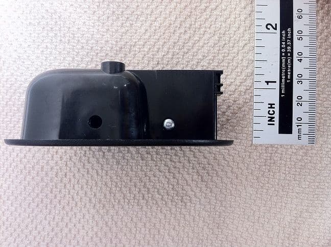 JM18 black plastic recliner handle