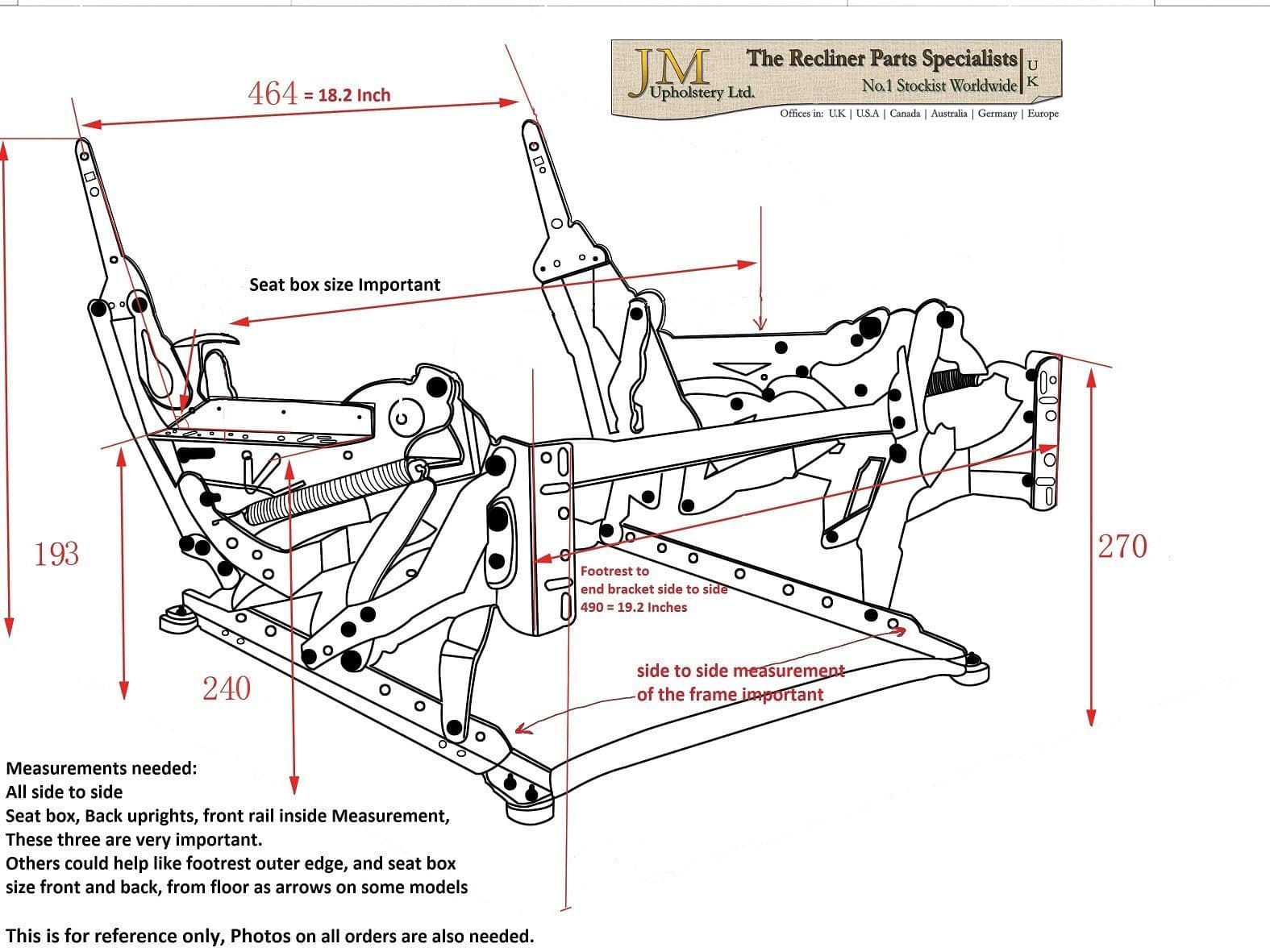 La Z Boy Recliner Replacement Recliner Parts Diagram - Infoupdate.org