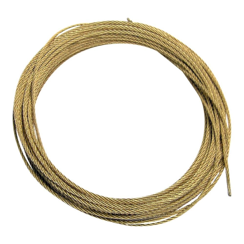 5 ft 1 52mtrs 1 40mm Bronze Cable For Fusee Clocks