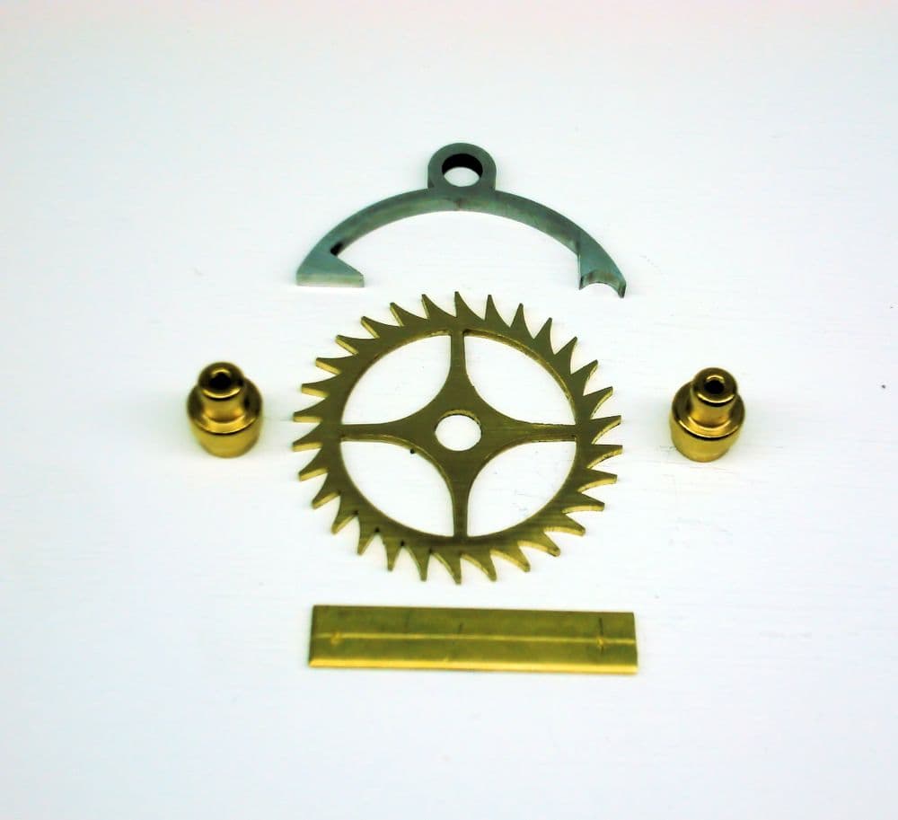 Longcase Escapement Set 1 1/4" Centres 42 90mm Escape Wheel