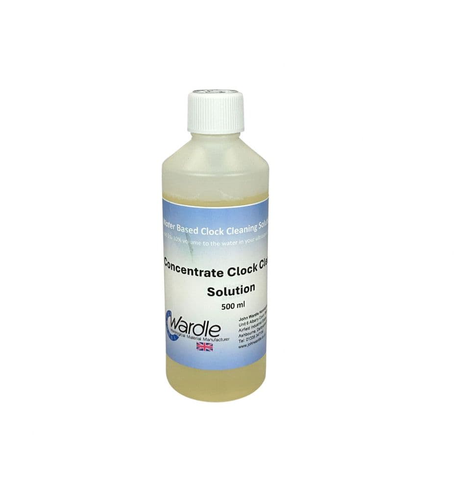 Water Based Ultrasonic Clock Cleaner 500ml