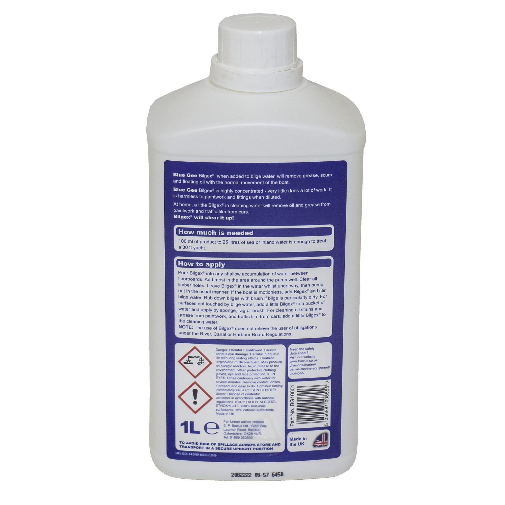 Blue Gee Bilgex 1ltr
