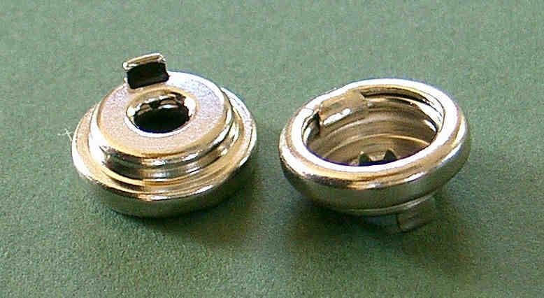 Pull the Dot Socket - Nickel Plated Brass