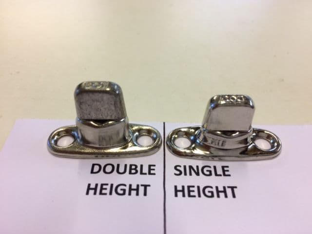 Turn Button Peg Single or Double Height