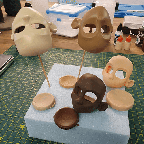 Stop motion animation armatures, 3D Modelling, Design and Printing