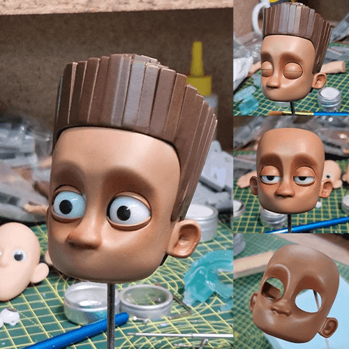 Stop motion animation armatures, 3D Modelling, Design and Printing