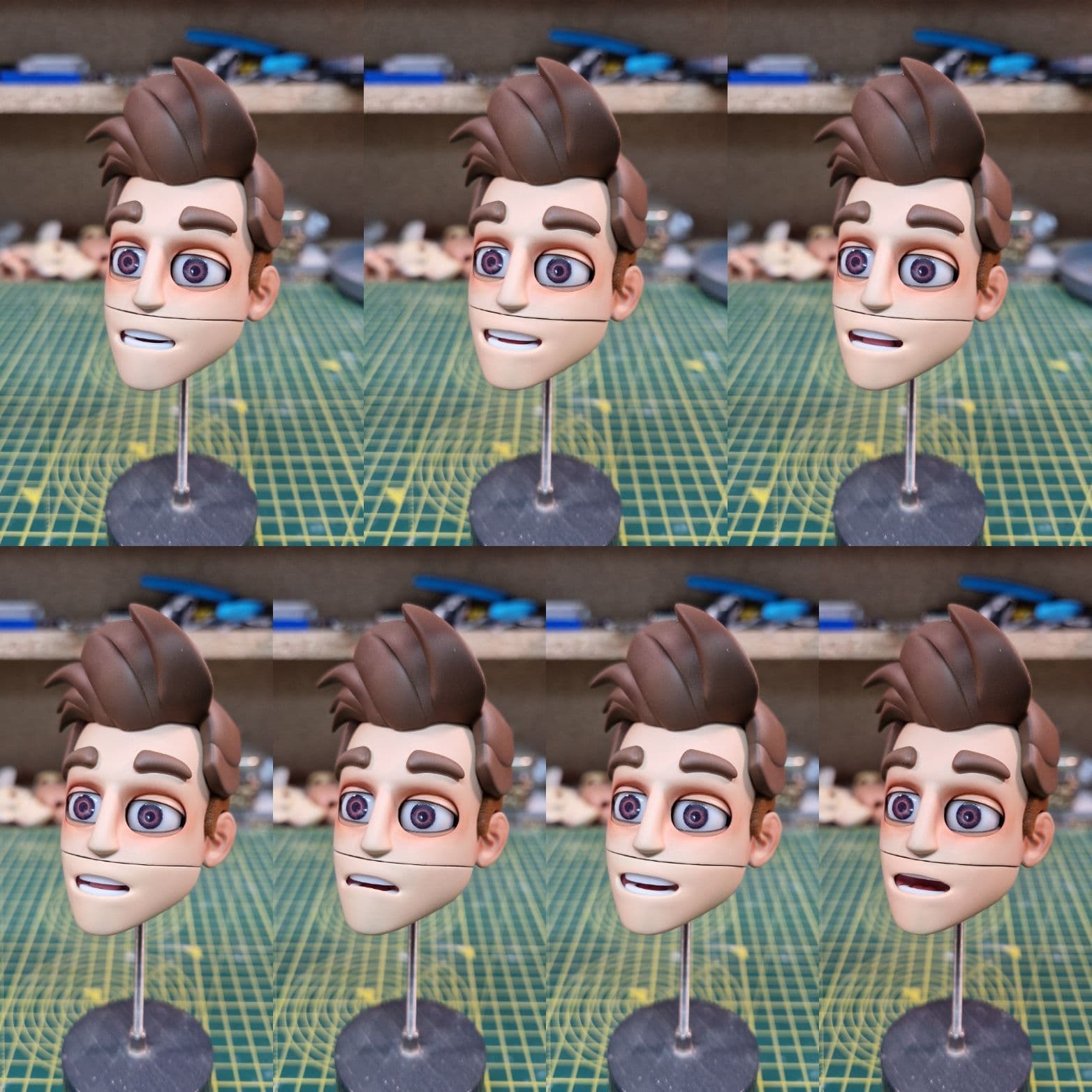 Advanced Puppet Head - Male