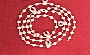 Vertical blind bottom weight Stabilising Chain 3.5" (89mm) 5 Metres ...