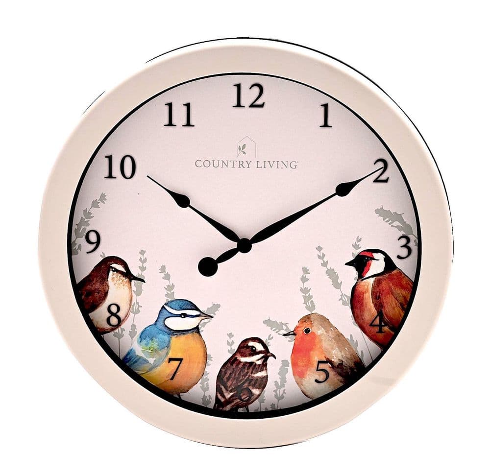 Garden Birds Clock