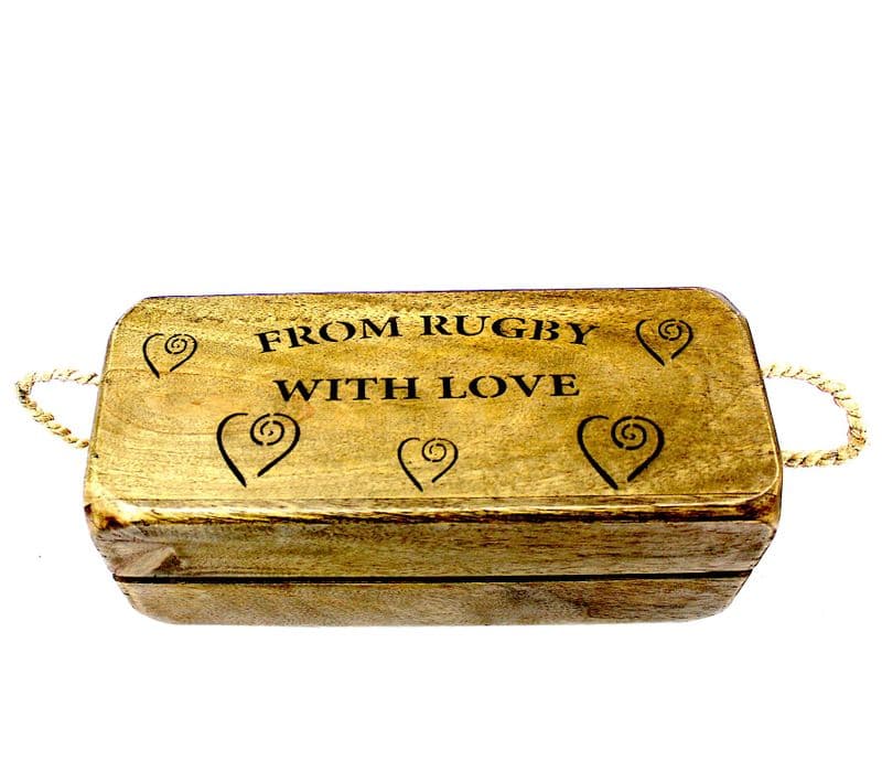 Collectable|Unique Gift|Handmade|Rugby Box