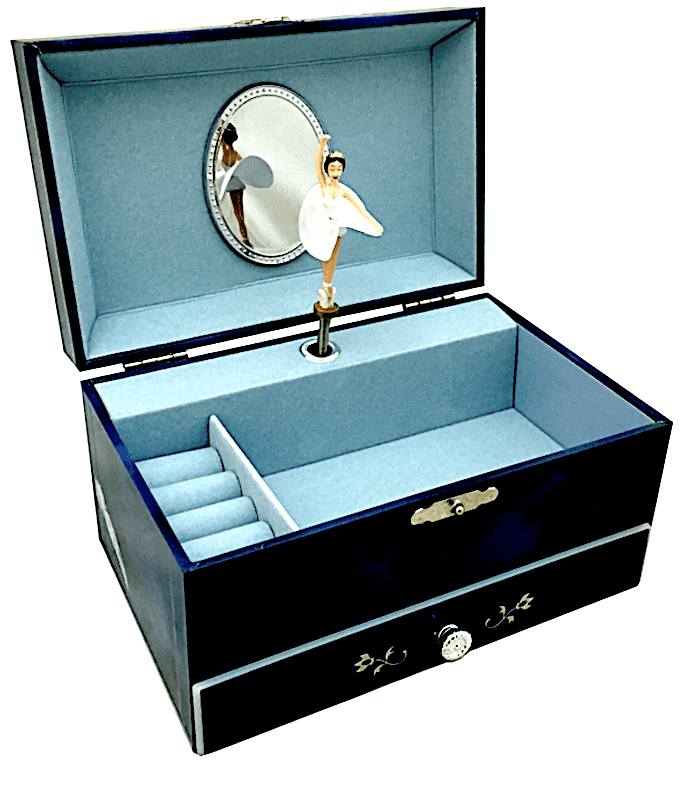 Swan Lake Musical Jewellery Box M